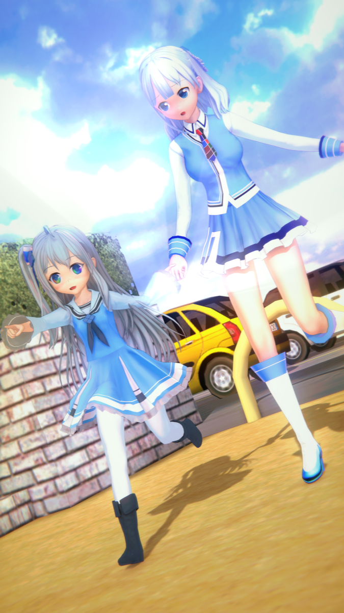 OS-tan Collections Gallery (Beta) - 10 tan 11 tan 2girls blue eyes karv ...