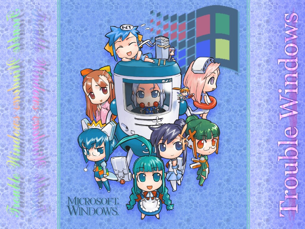 OS-tan Collections Gallery (Beta) - 10girls artist:unknown blue eyes ...